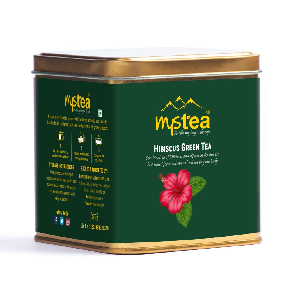 Hibiscus Green Tea – Mystea